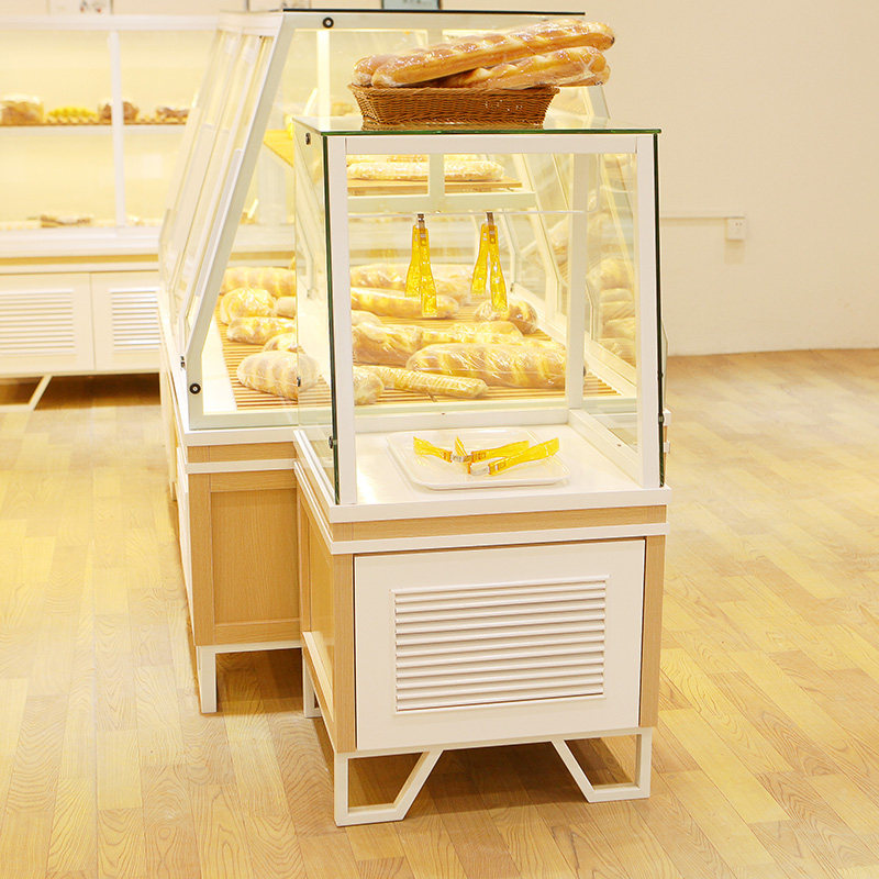 [USD 269.11] Bread cabinet Bread display cabinet Cake side cabinet ...