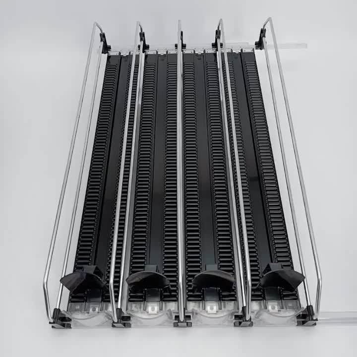 Hot Spring Loaded Fridge Beverage Shelf Pusher Glide Width-adjustable ...