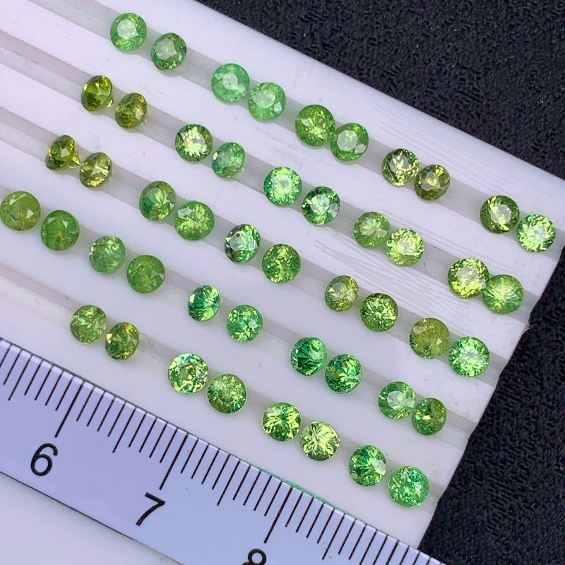 证书SL549天然非洲翠榴石！300元/克拉的彩宝手链戒指，真的太香了！-裸石-淘宝好物网