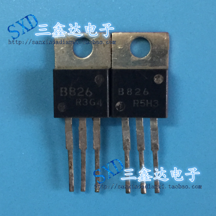 B826 2SB826 TO-220 全新原裝直插三極管 保證質量現貨