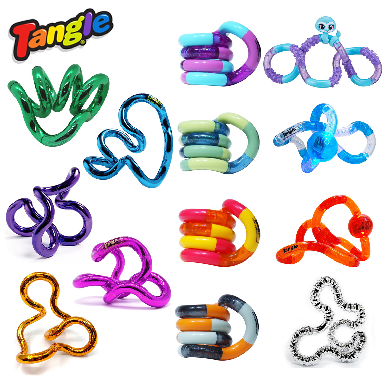 Tangle Therapy扭扭乐真香！ADHD星人狂喜！专注力UP UP UP！-捏捏乐-淘宝百科网