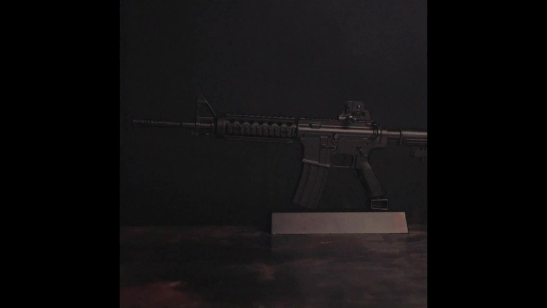 All Metal Goat Gun Mcx And Weapons Army Pull Loaded Kids' Simulation ...