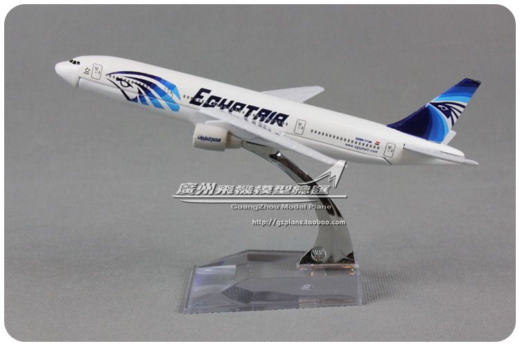 Купить Модель самолета Египет Авиа авиакомпания EgyptAir Боинг Б777 ...