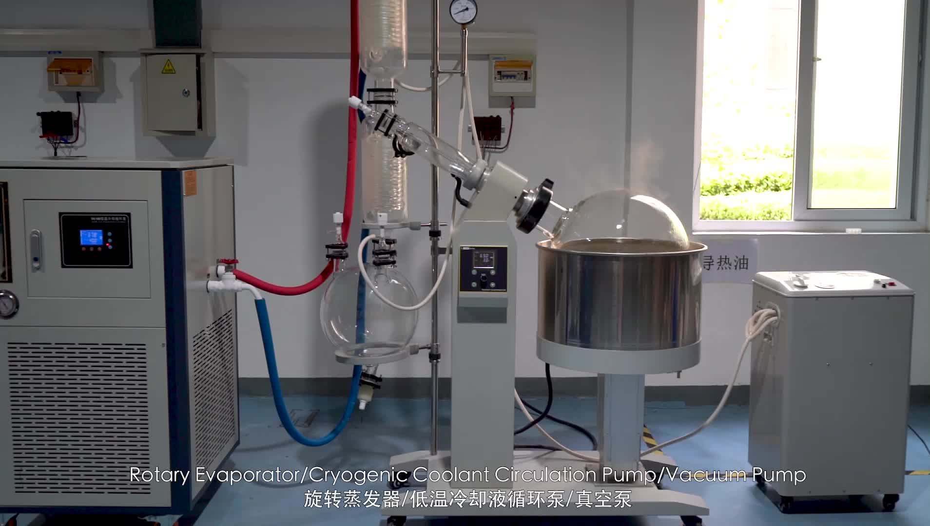 Solvent Distillation Unit 20l Alcohol Distiller Rotavap Rotary Vacuum ...