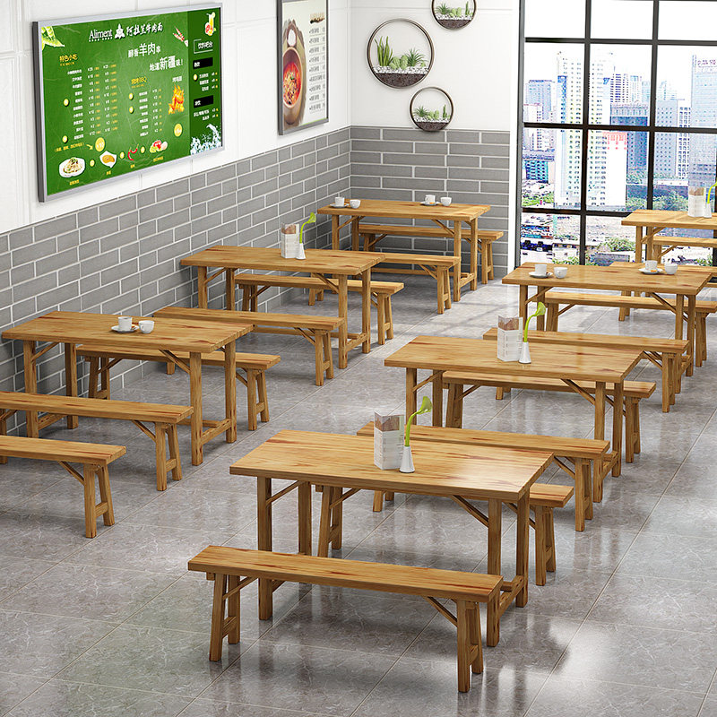 Buy Fast table and chair economy breakfast shop large row noodle ...