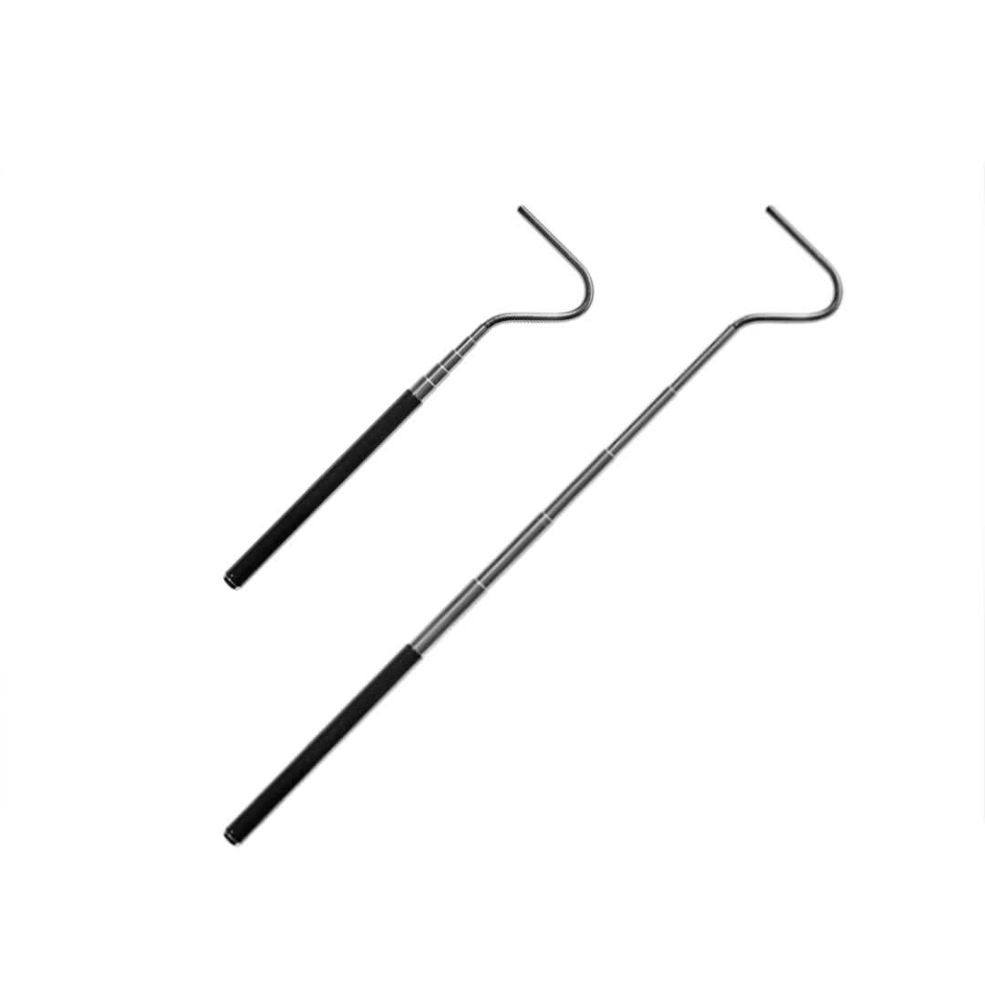 67cm 29inch Stainless Steel Extensible Small Snake Hooks And Tongs ...
