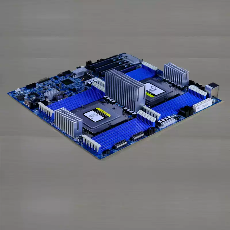 技嘉MZ73-LM1/MZ73-LM0主板支持EPYC9005/9004送MOS散热片和档片