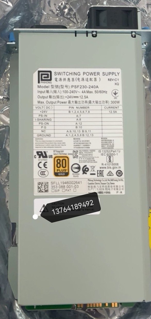 ⚡揭秘！DELL ML3 & IBM TS4300的超强电源PSF230-240A，你的数据中心动力源泉！🚀-电源-淘宝好物网