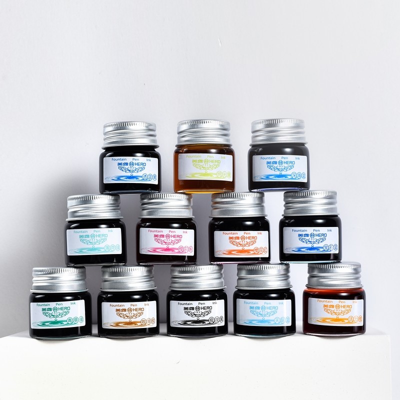 HERO Hero Pen dedicated color ink 20ml does not block ink non-carbon ...