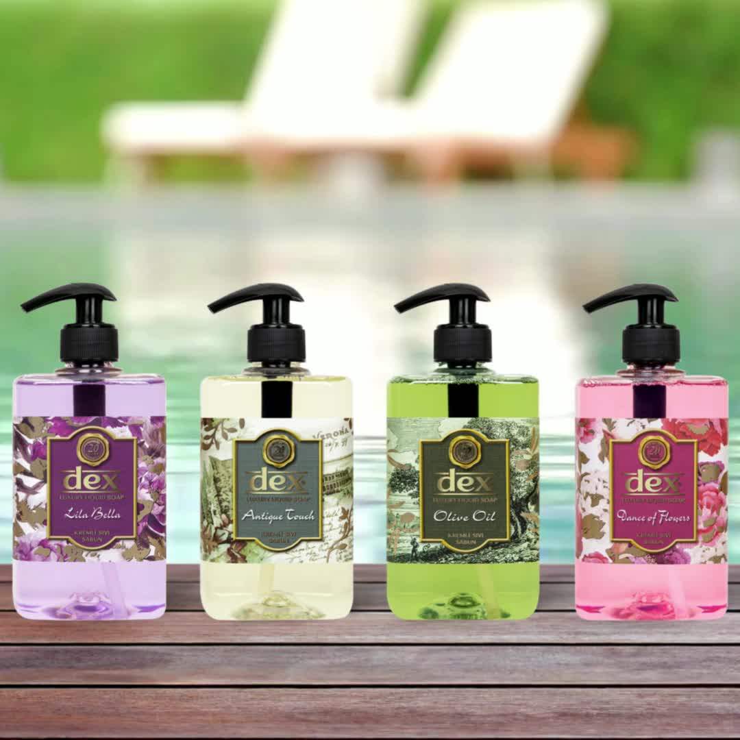 Dex Luxury Series - Olive Oil Liquid Soap 500 Ml Pump Bottles Extra ...