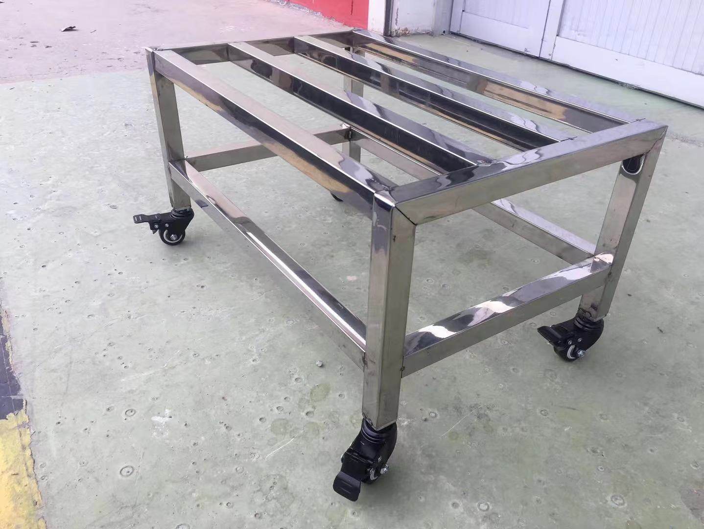 可不锈钢架子焊接组装折叠移动多层置物架花架托架支架货架-阿里巴巴