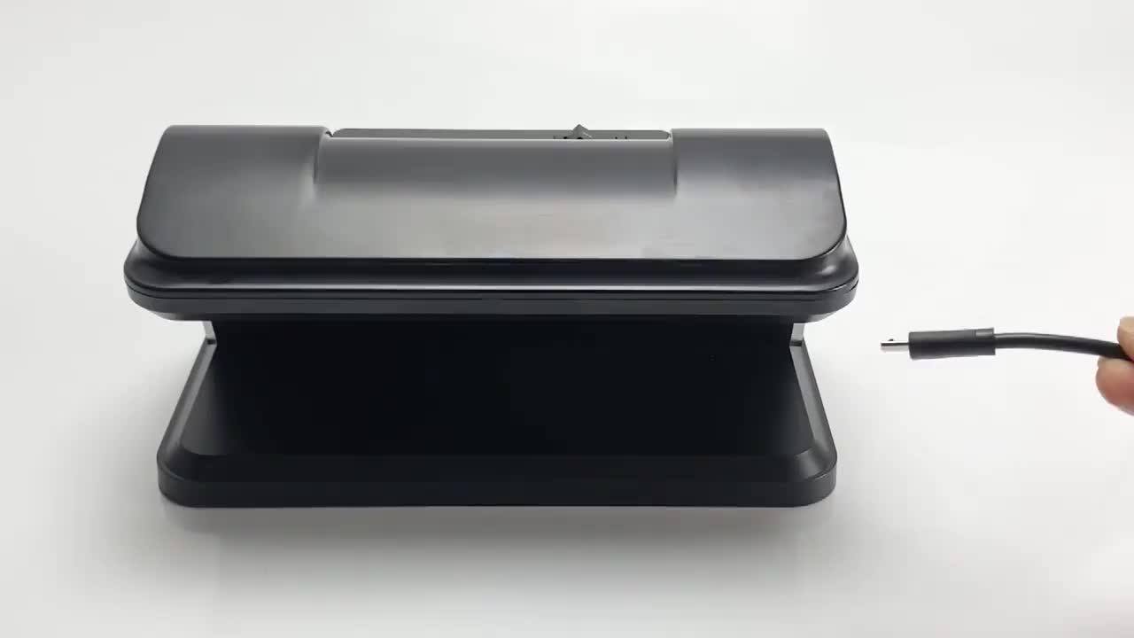 2 Led Uv Light Money Detector Fake Notes Detection High Efficient Cash ...