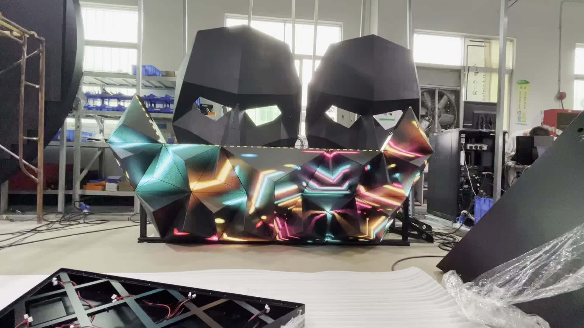 Dj Booth Led Display Night Bar Yake Dj Booth Led Display Full Color ...