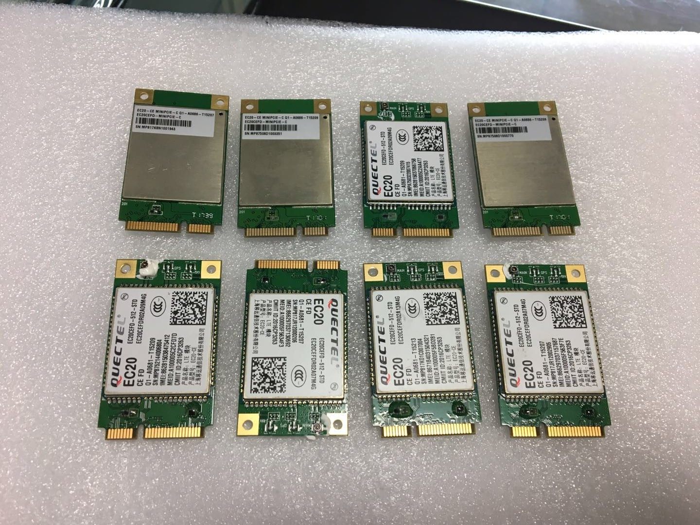 移远4G模块EC20-CE全网通无线通信模块Mini PCIe支持安卓windows-豆希工控-专业工控智能方案提供商