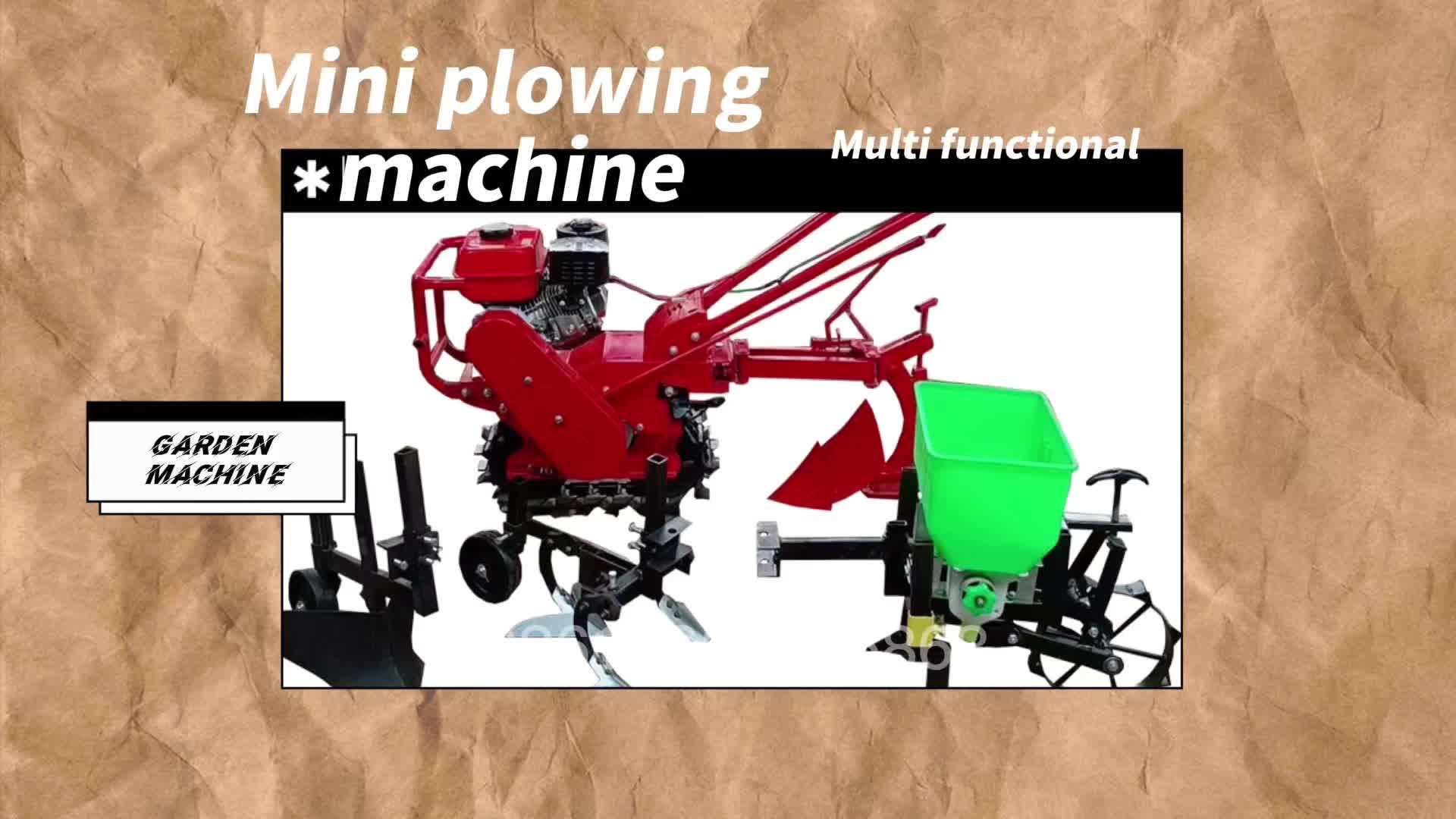 Chain Track Crawler Micro-tiller Agricultural Arable Land Ploughing ...