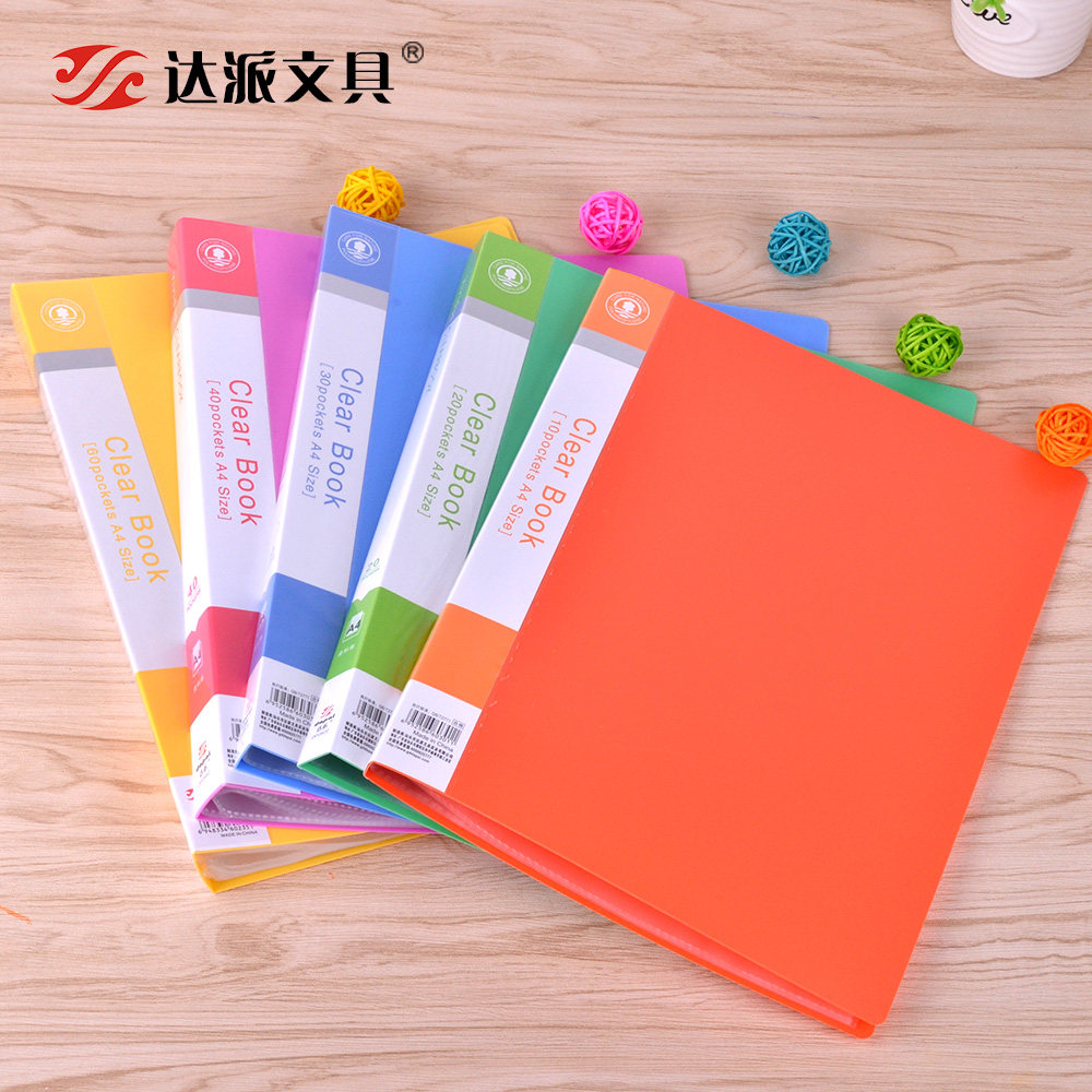 [USD 4.87] Joyful Color A4 Information Book Folder Insert Piano Sheet ...