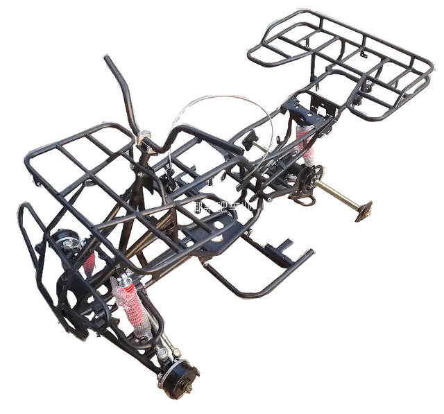 Modified motorcycle accessories Big Bull ATV chain drive complete frame ...