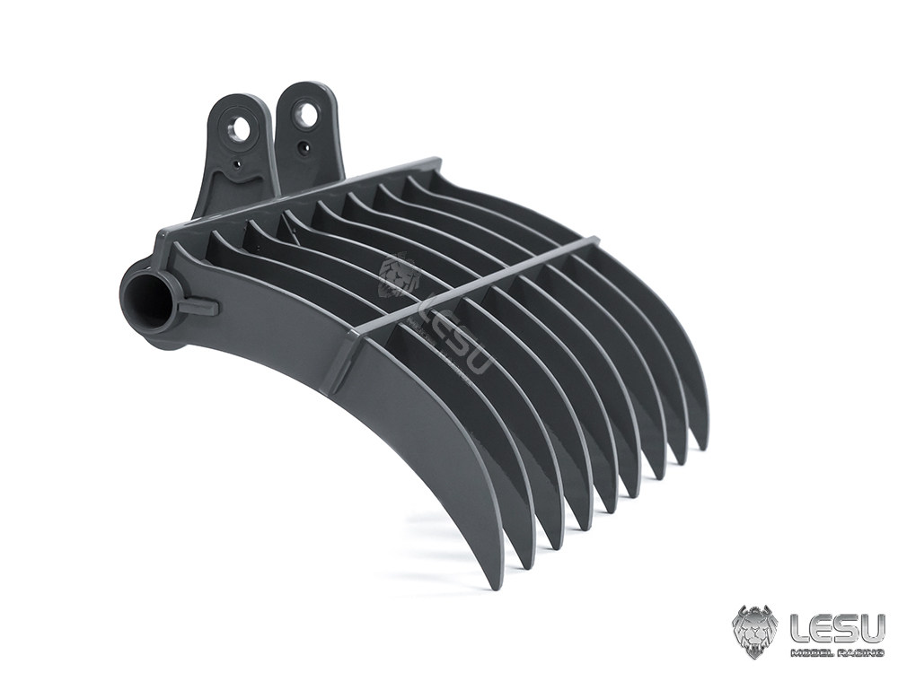 1/14 Excavator ET35 modified quick disassembly and rake bucket DIYLESU ...