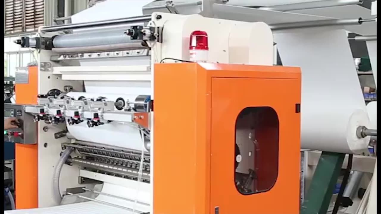 2 Lines V Fold Facial Tissue Paper Machine Manufacturer Factory Price ...