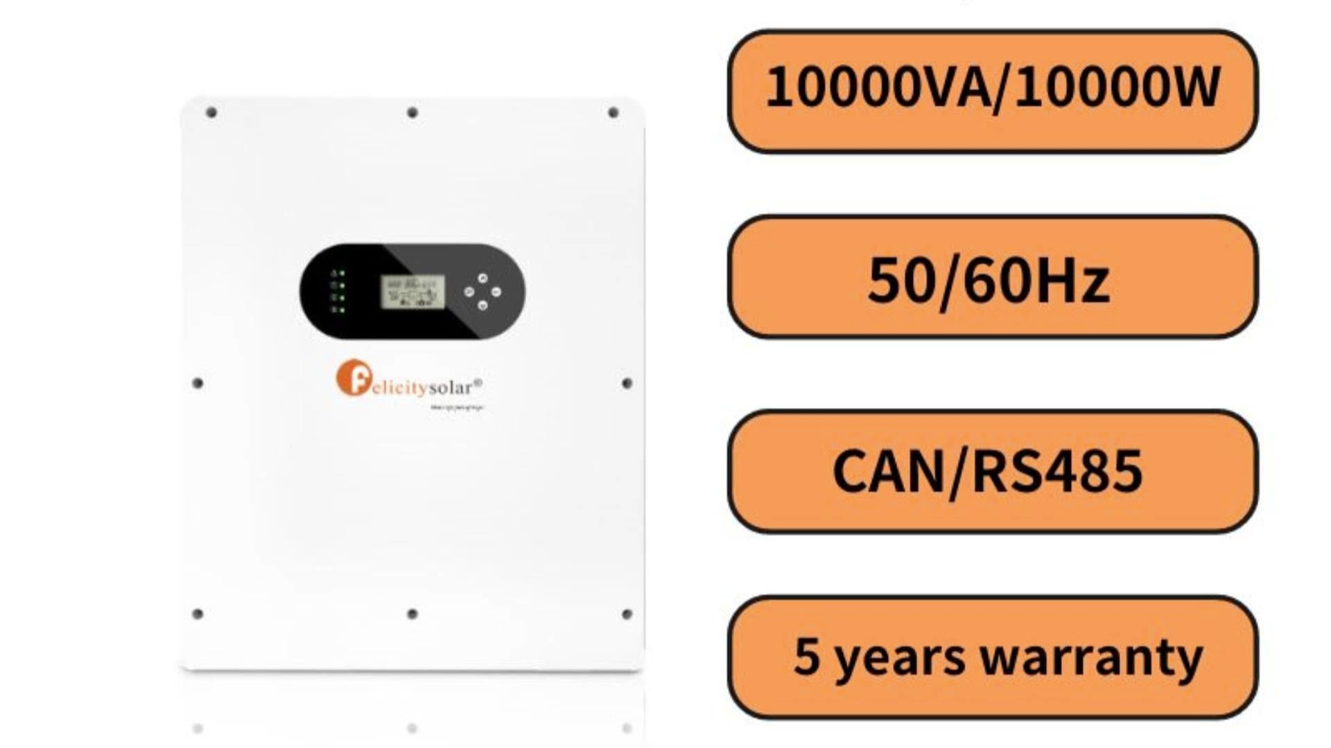Felicity Inversores Solares Onduleur Hybride Solaire 10 Kw Inverter ...
