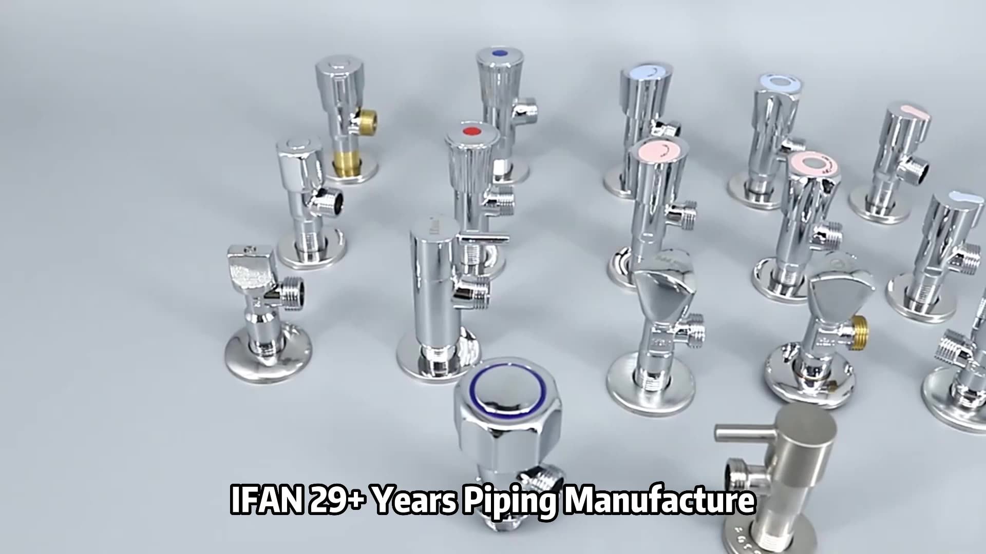 Ifan Hot Sale Angle Valve Free Sample Faucet 1/2 Brass Angle Valves For ...