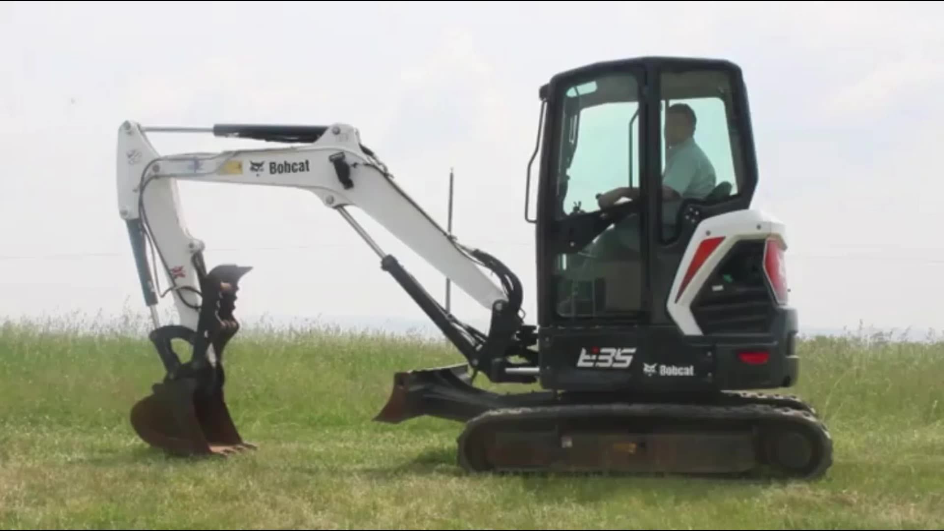 Easy To Operate 2020 Bobcat E35i Mini Excavator Hydraulic Micro ...