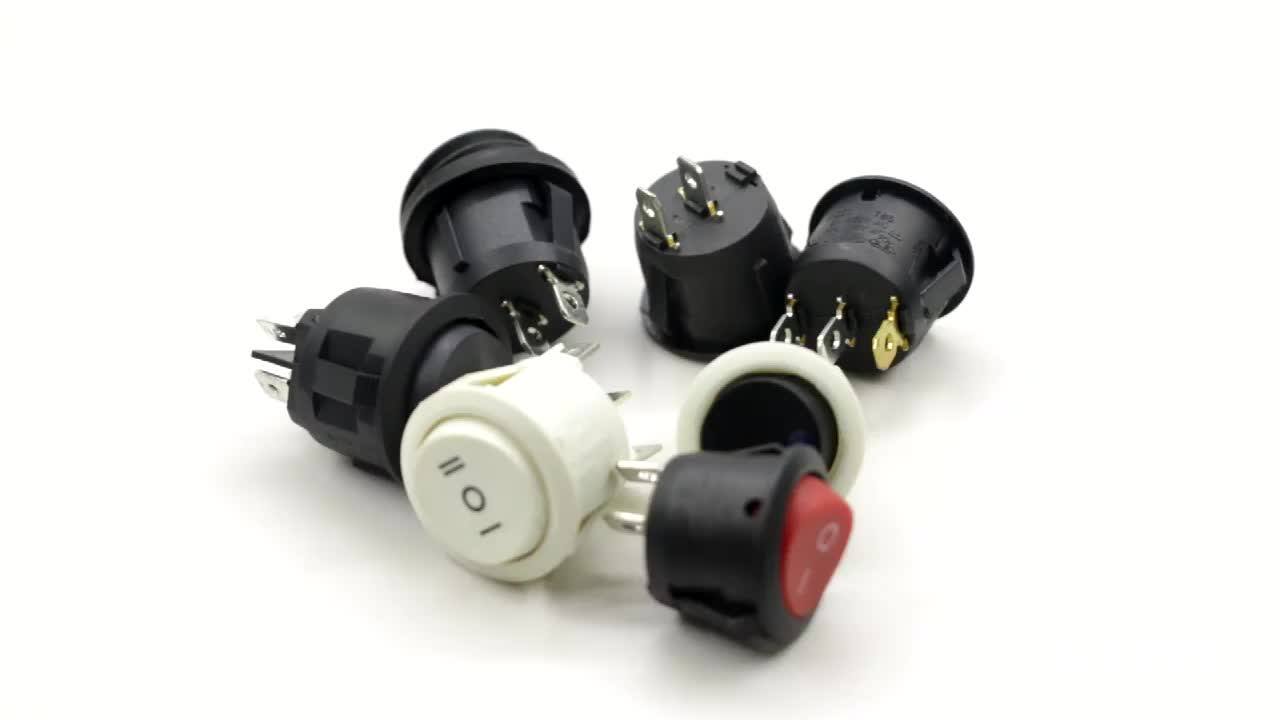 Kcd2 Series 3 Position Switch/round Rocker Switch T85 (vde,Enec,Cqc ...