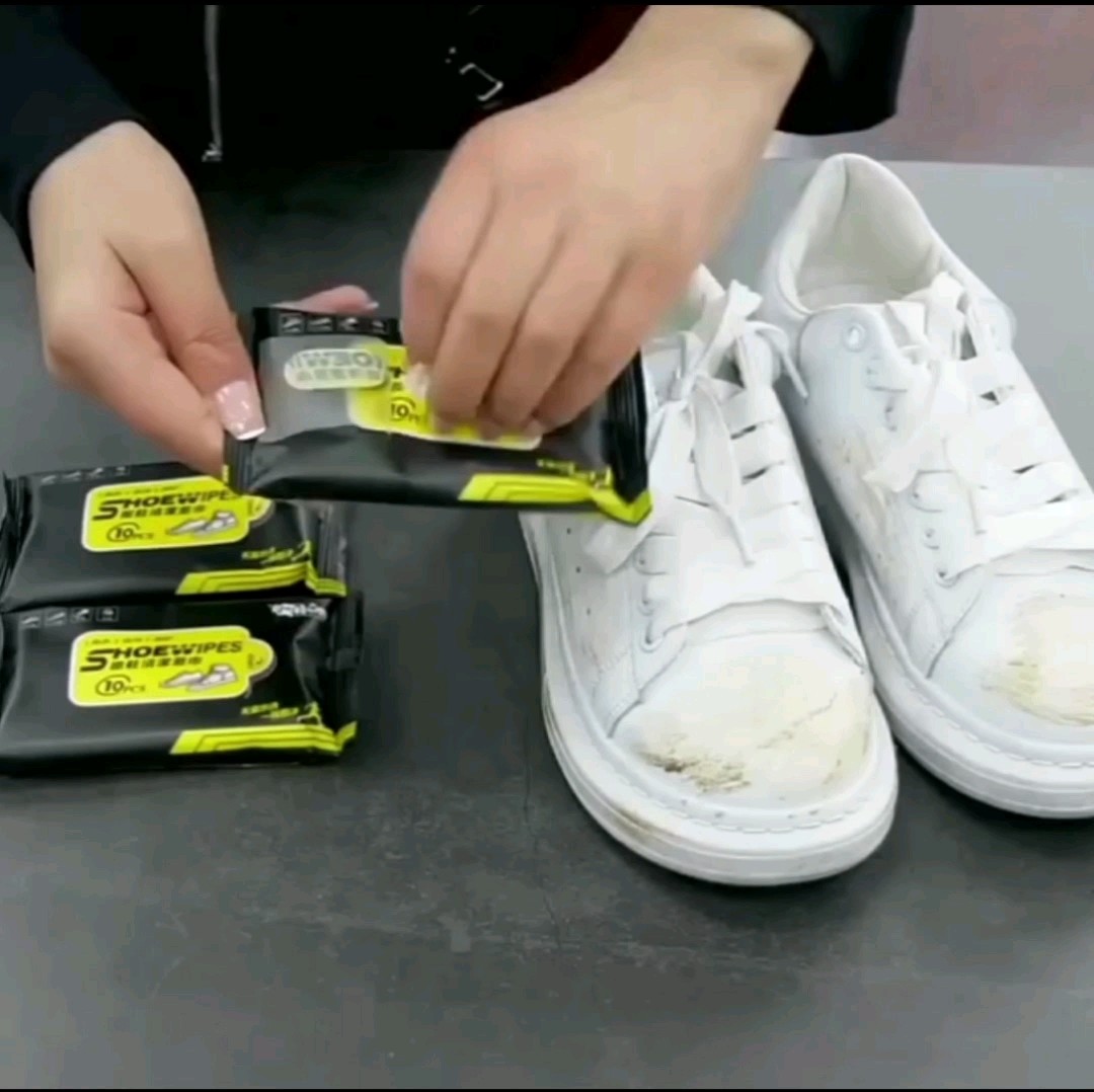 Custom Logo Quick Cleaning Shoes Wipes Sneaker Cleaner Wet Wipes For ...