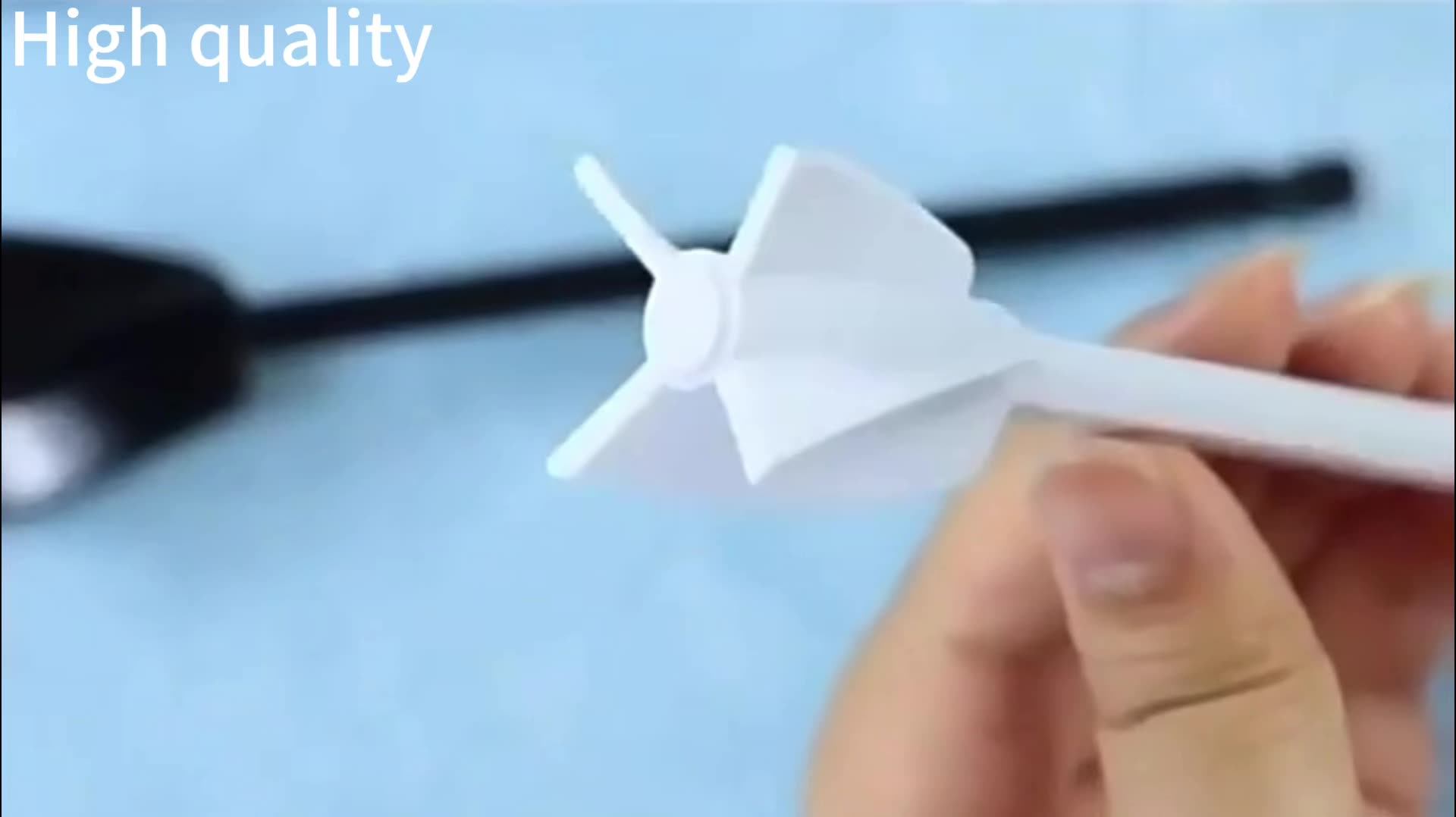 Helix Plastic Epoxy Resin Mixer With Flow Stirrer Paddle For Paint ...