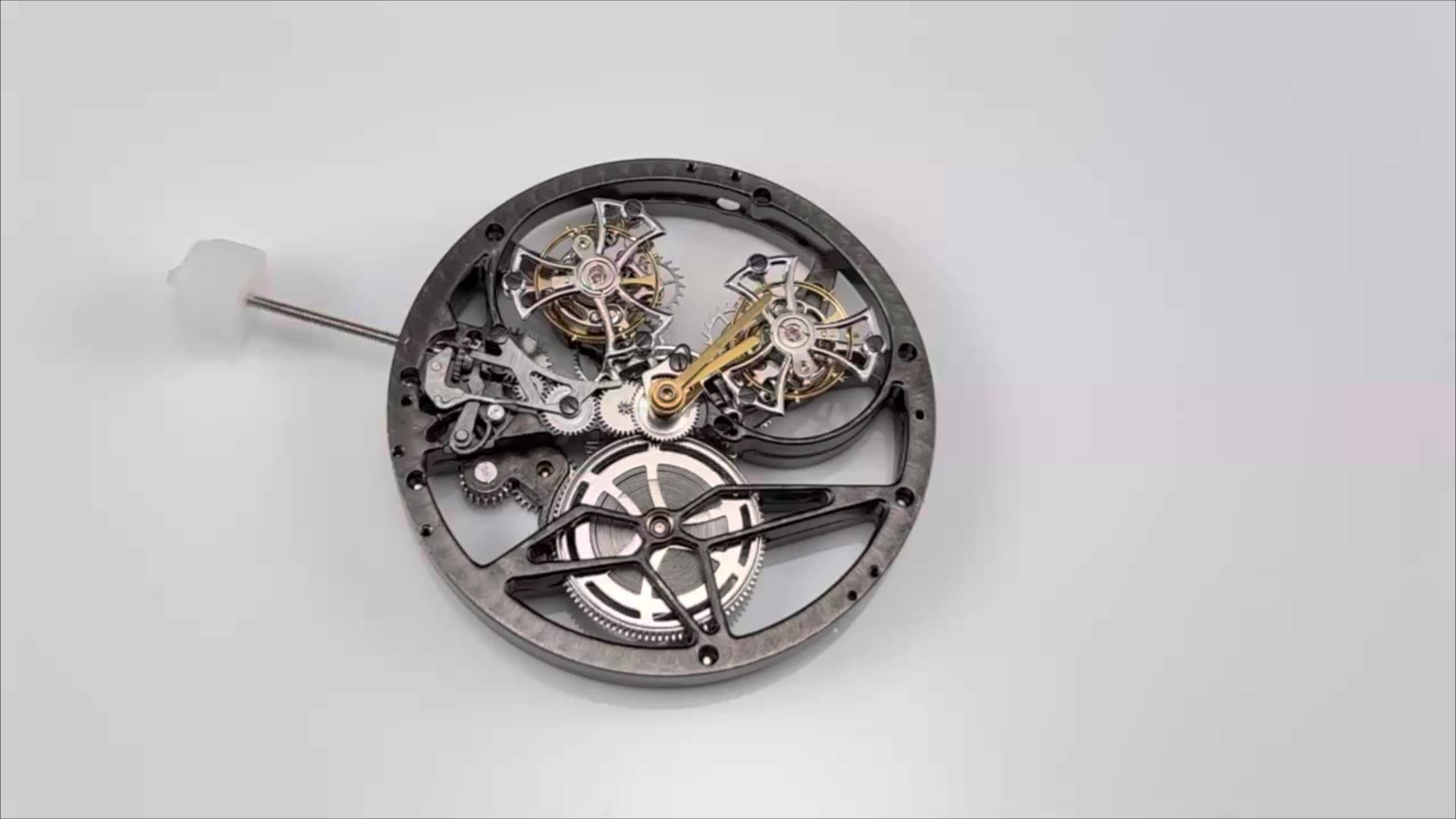 Sanyin Oem Double Tourbillon Factory Professional Modified Automatic ...