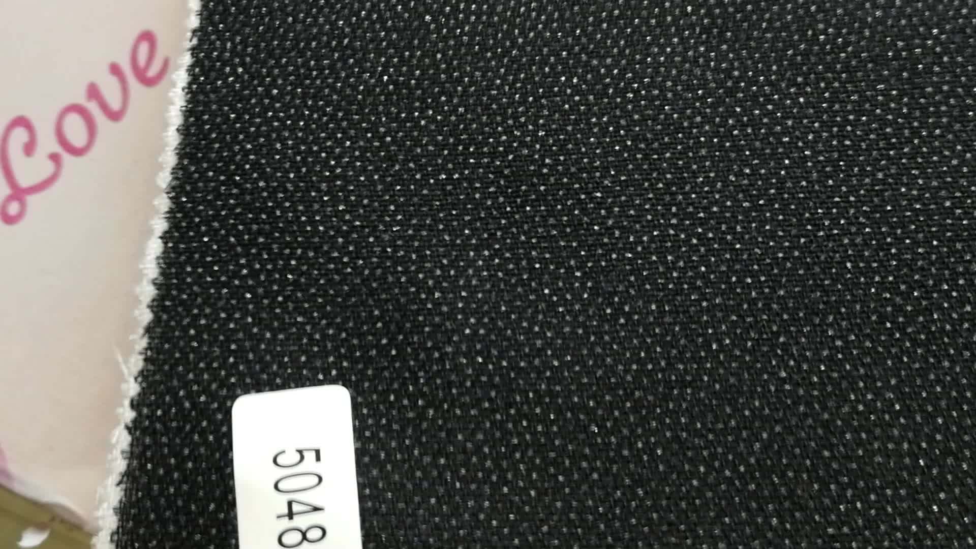 Woven Fusing Interlining 100% Polyester With Pa/pes Coating For Warp ...