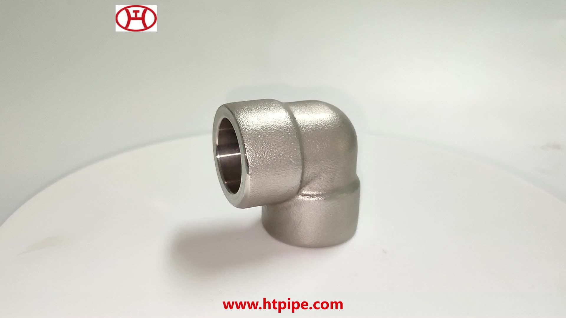 Mss Sp-83 Astm A182 F304 Stainless Steel Sw Union Forged Fittings 1/4 ...