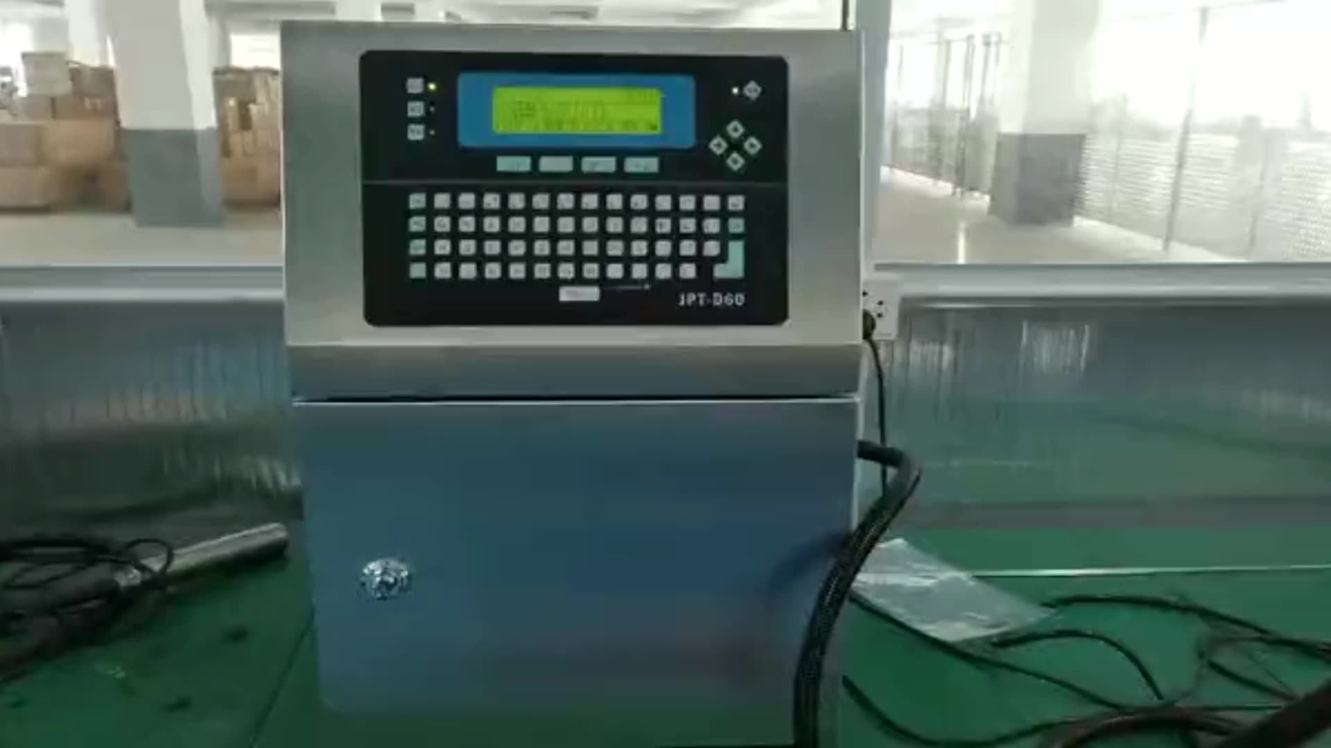 Jpt-d Industrial Continuous Expiration Date Stamp Machine Same Function ...
