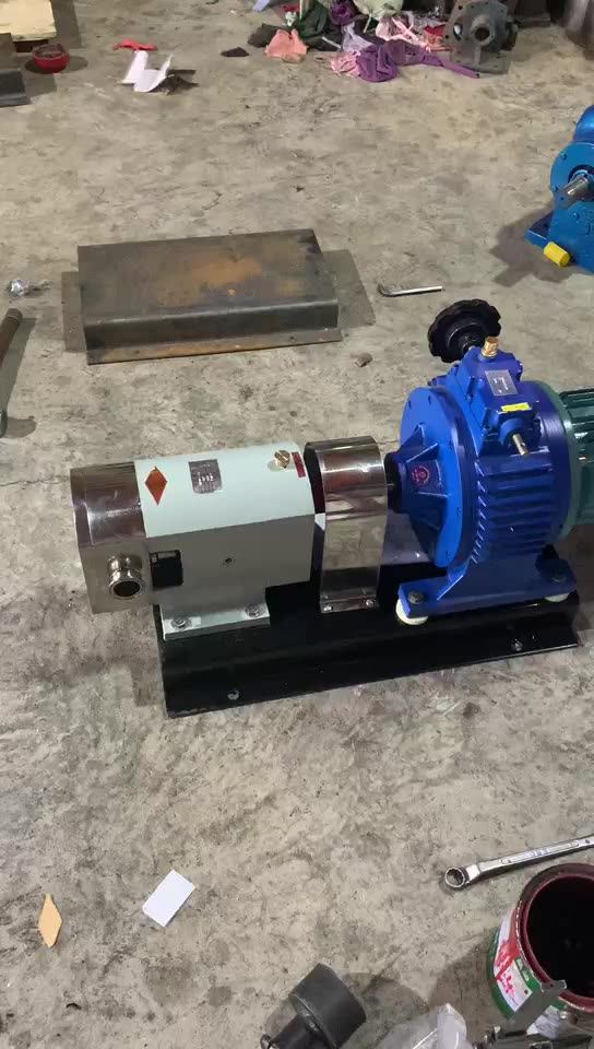 Lq-3a Stainless Steel High Viscosity Food Grade Pumps Edible Vegetable ...
