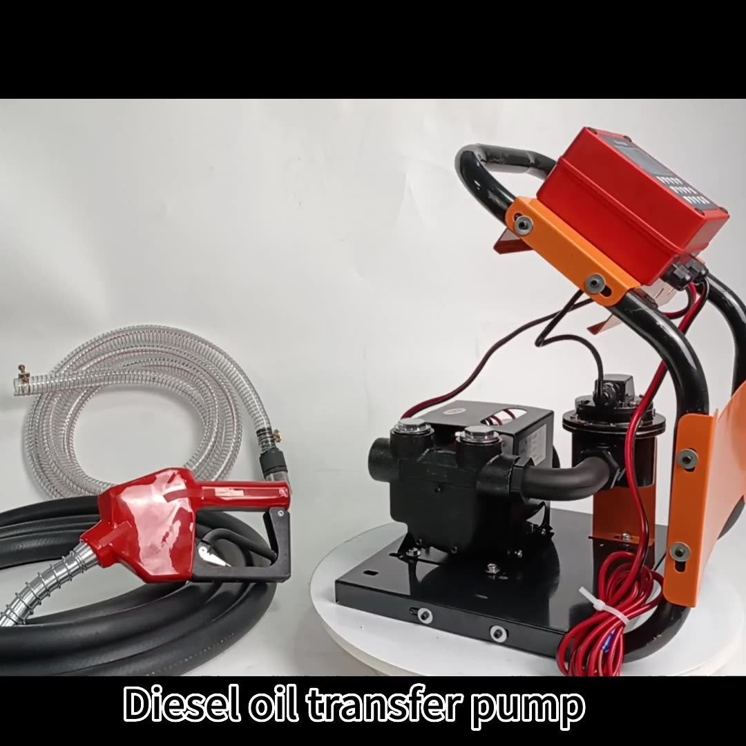 Cavitt Electric Portable Fuel Pump 12v24v Diesel Oil Fuel Pump Set ...