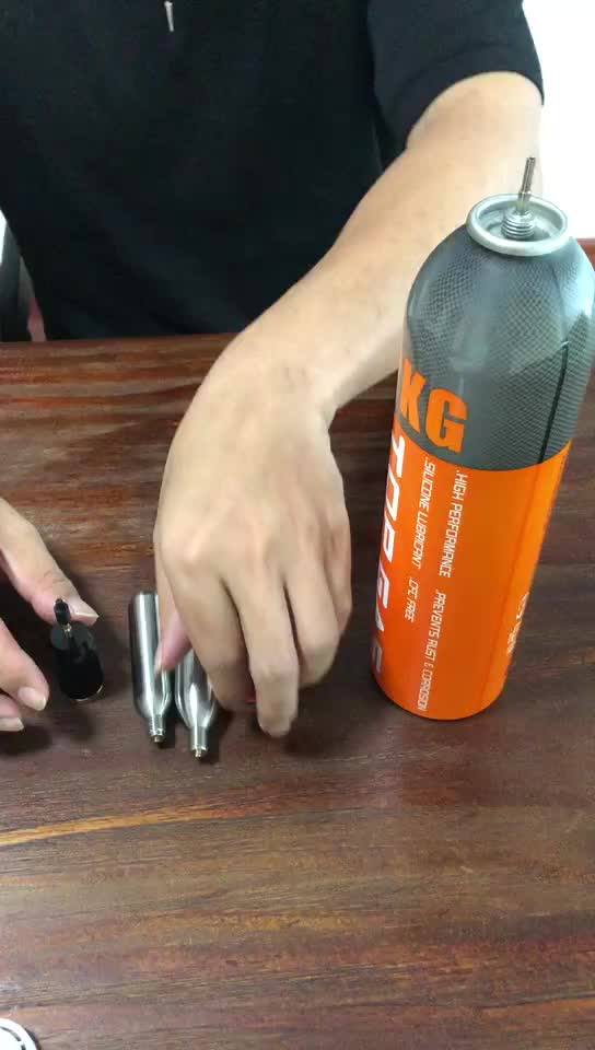 Threaded Beer Co2 Cartridge Refillable 12g Rechargeable Co2 Cartridge ...