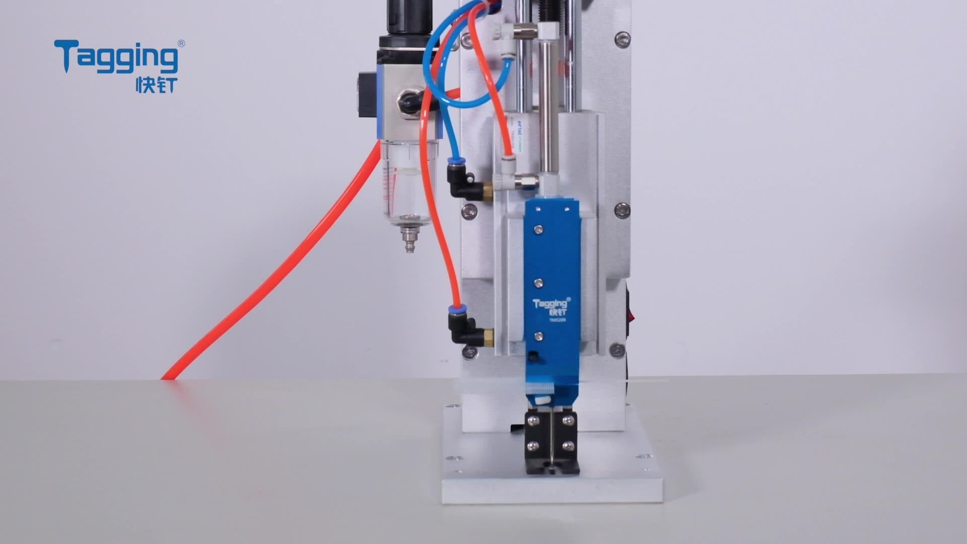 Tm 5209 Pneumatic Automatic Tagging Machine For Clothes Socks Towels ...