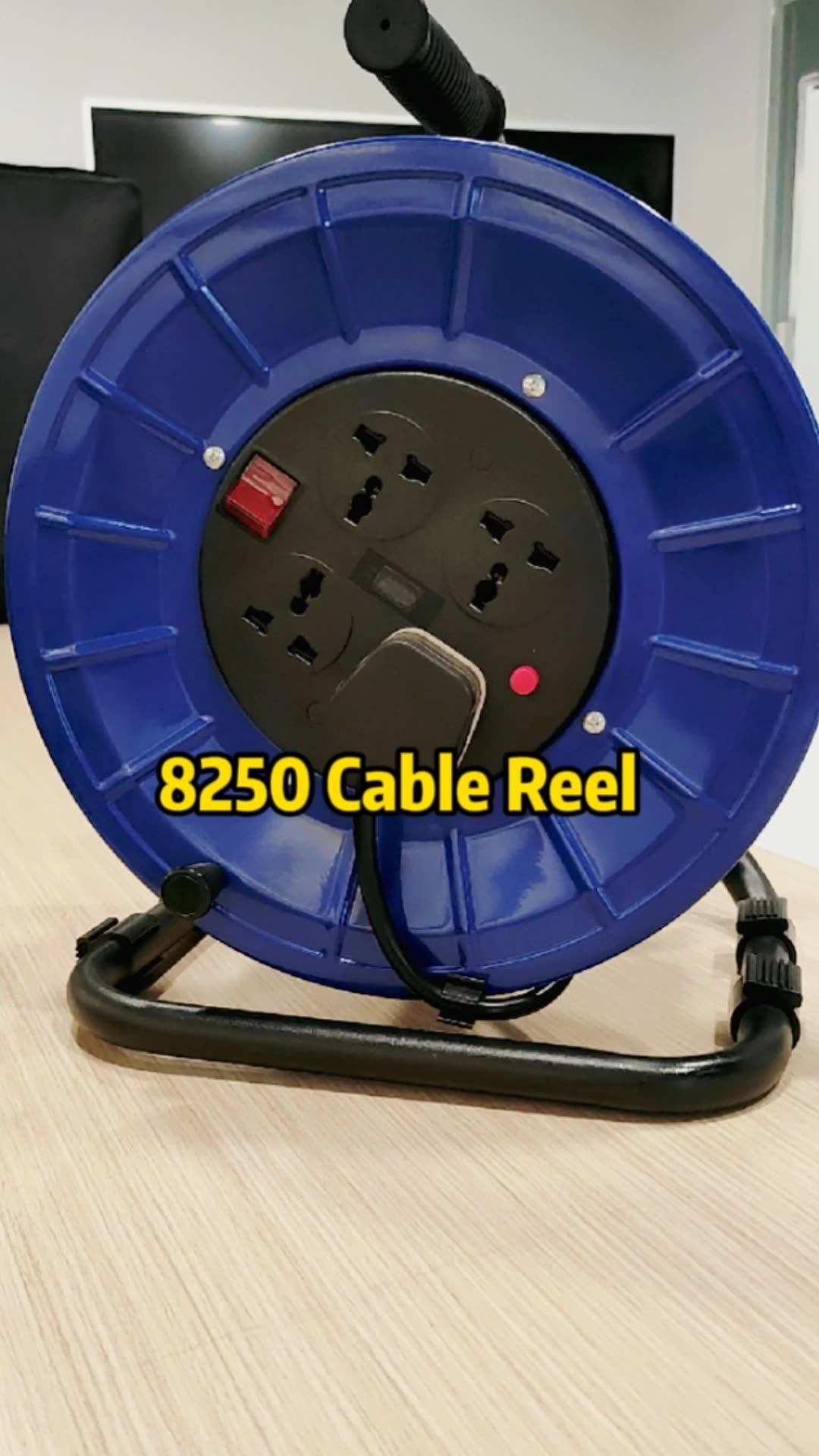 220v 250v Power Supply Type G Grounding 50m Plastic Steel Extension ...