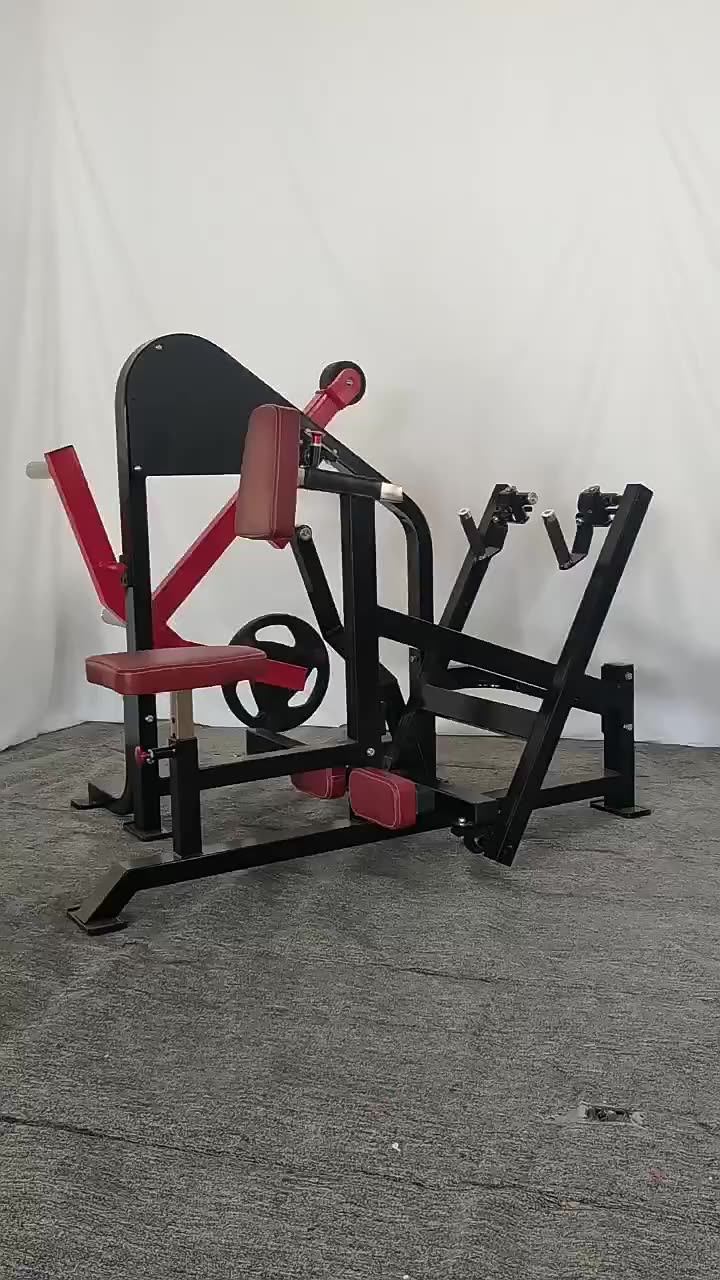 Gym Equipment Plate Loaded Strength Training Seated Row Machine - Buy ...