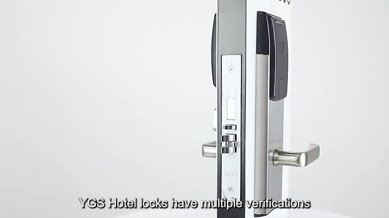 Ygs Smart Rfid Card Encoder Electronic Door Handle Lock Hotel Door ...