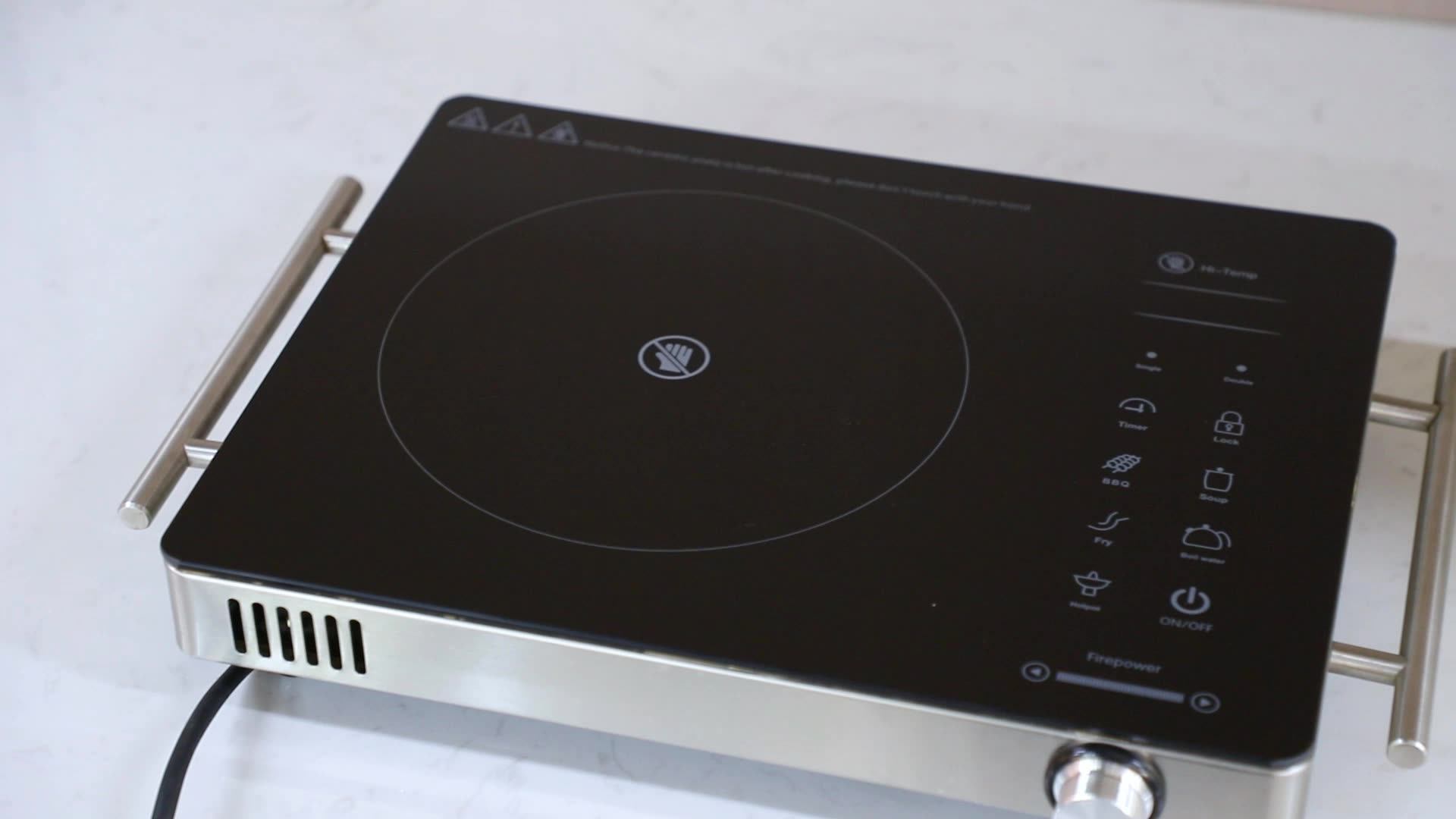 Portable 1 Burner Waterproof Infrared Cooker Hob Stove Electric Ceramic ...