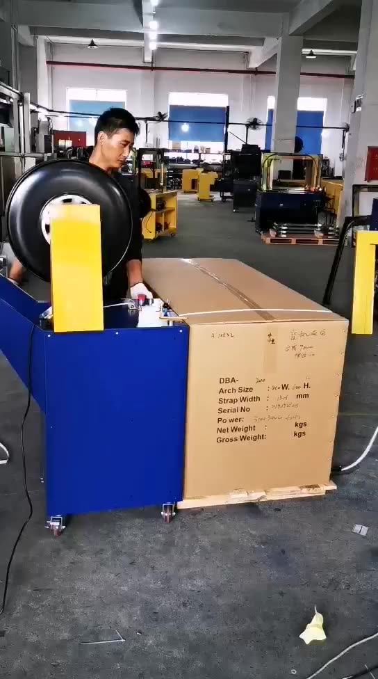 Dba-1300a Semi-automatic Pallet Strapping Machine - Buy Pallet ...