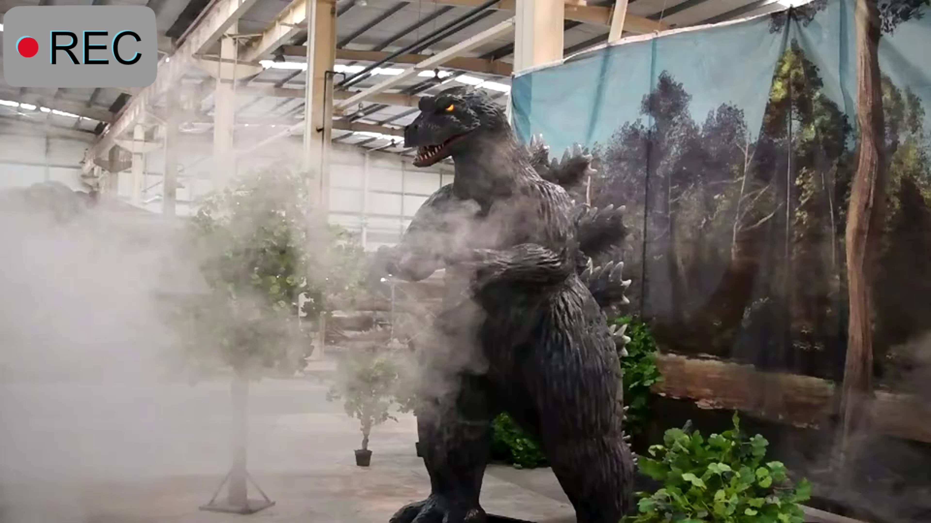 Godzilla Realistic Animals Monster Theme Park Dinosaurs Animatronic ...