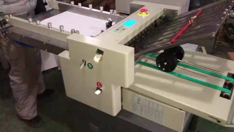 Sigo Sg-zy380 Commercial Paper Folding Machine Automatic Letter Folder ...