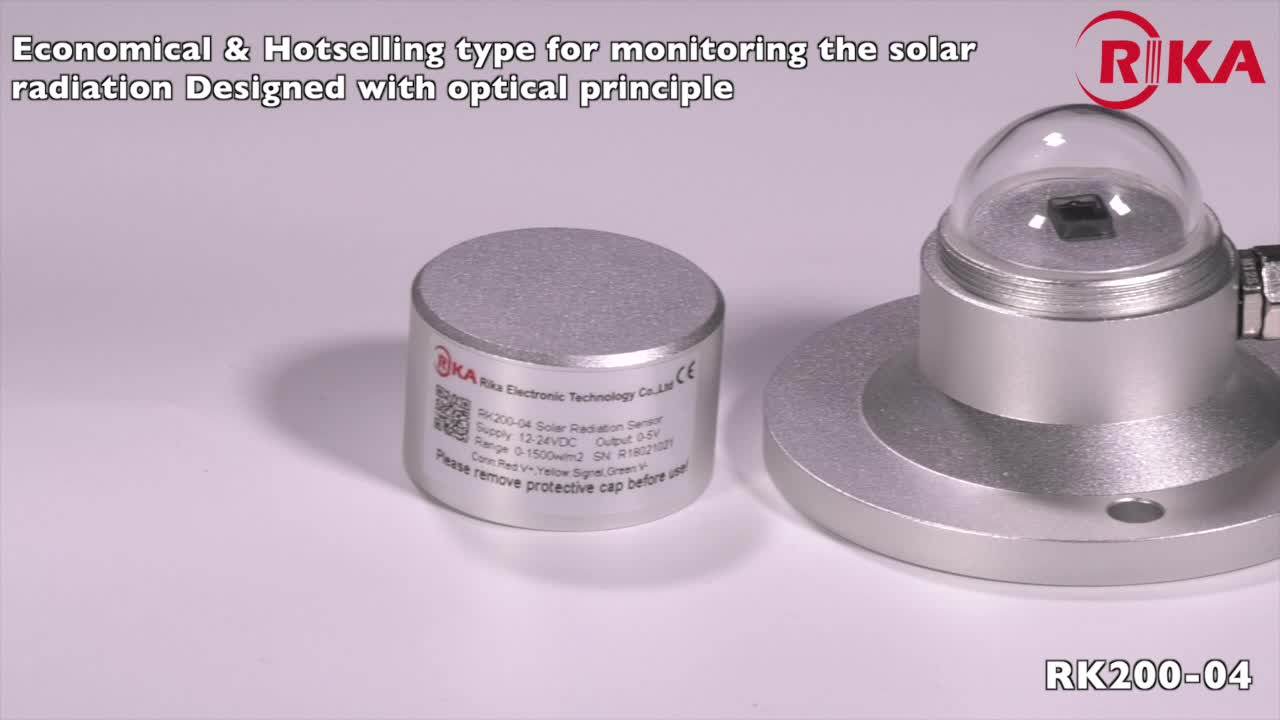 Rk200-04 Optical Radiometer Pyranometer Measuring Solar Radiation - Buy ...