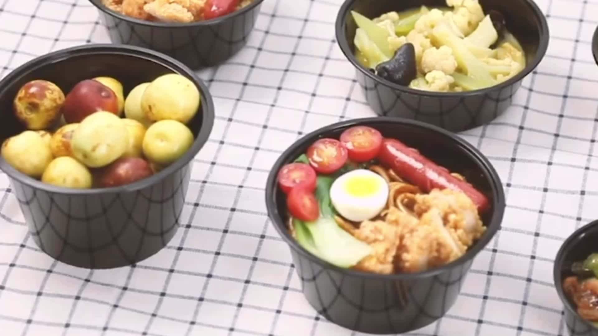 Hot Sale Pp Take Away Packing Plastic Restaurant Disposable Take Away ...