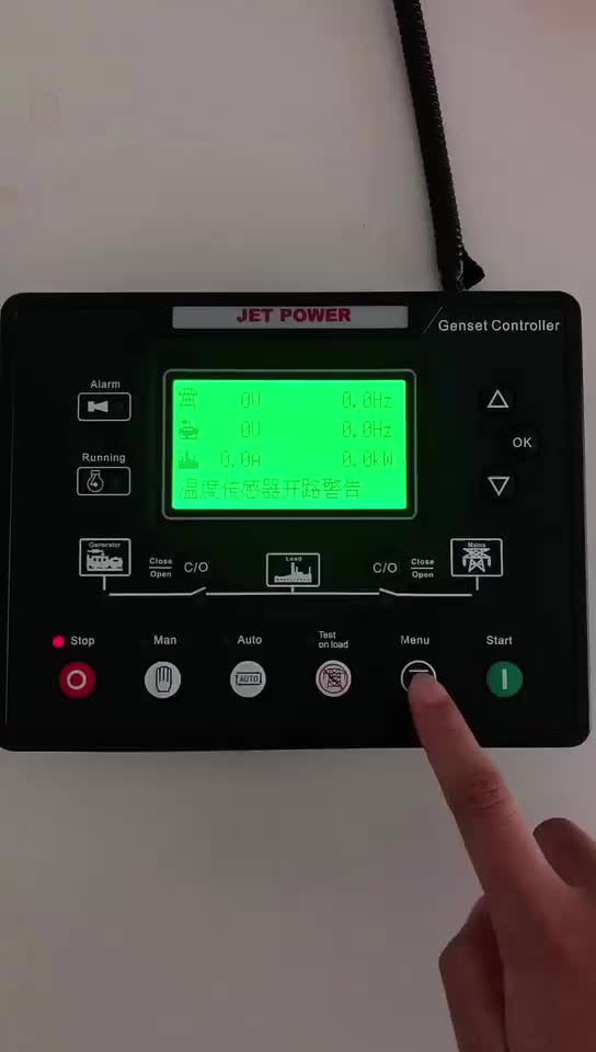 Auto Start Generator Control Panel For Gensets Ats Module With Lcd ...