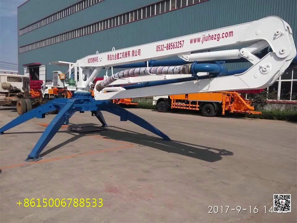 13m 15m 17m 18m 21m 25m Hgy15 Mobile Spider Concrete Pump Placing Boom ...
