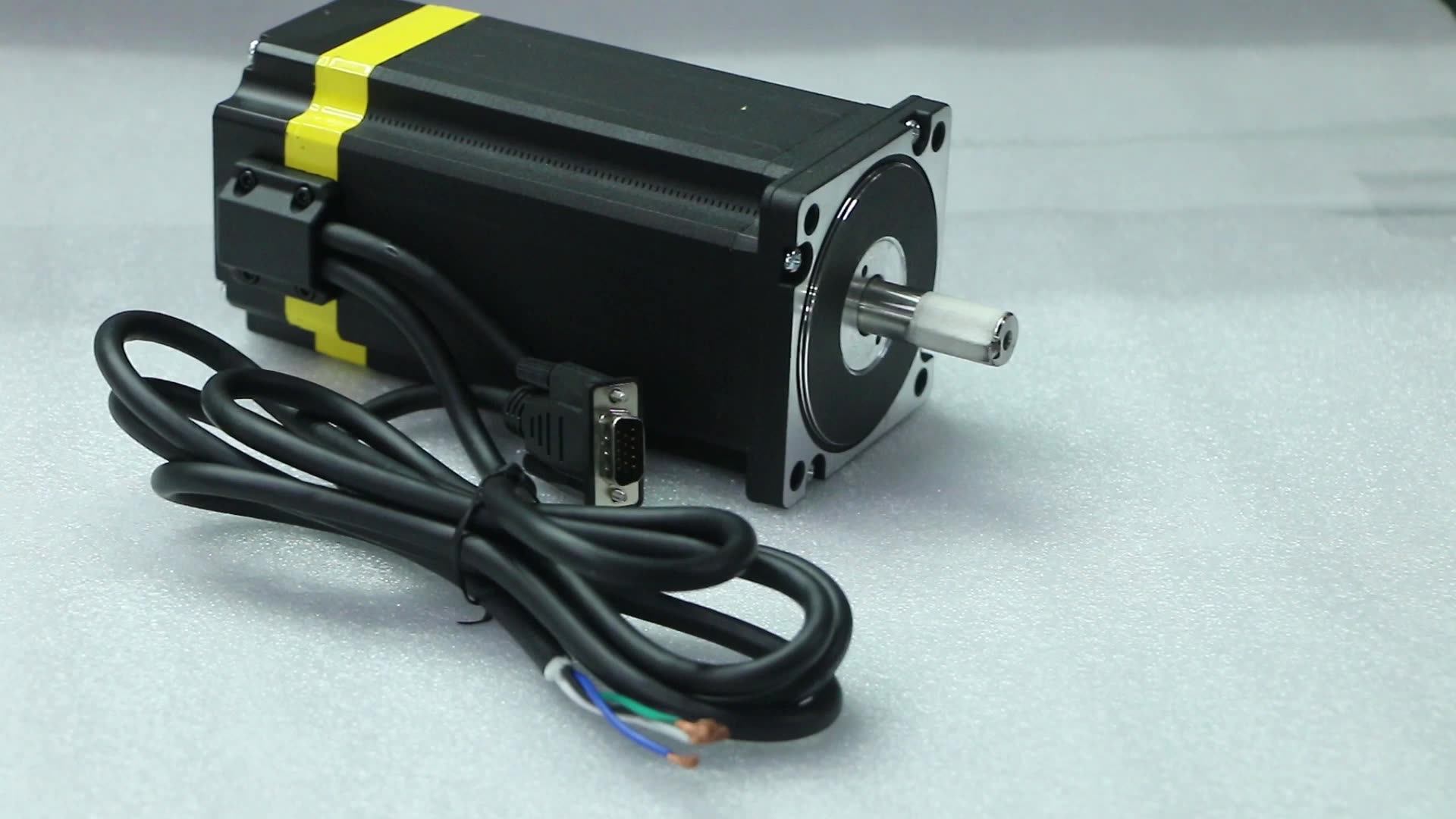 Hybrid Nema 34 Closed Loop Stepper Motor 5n Kit For Lazer Packing Cnc ...