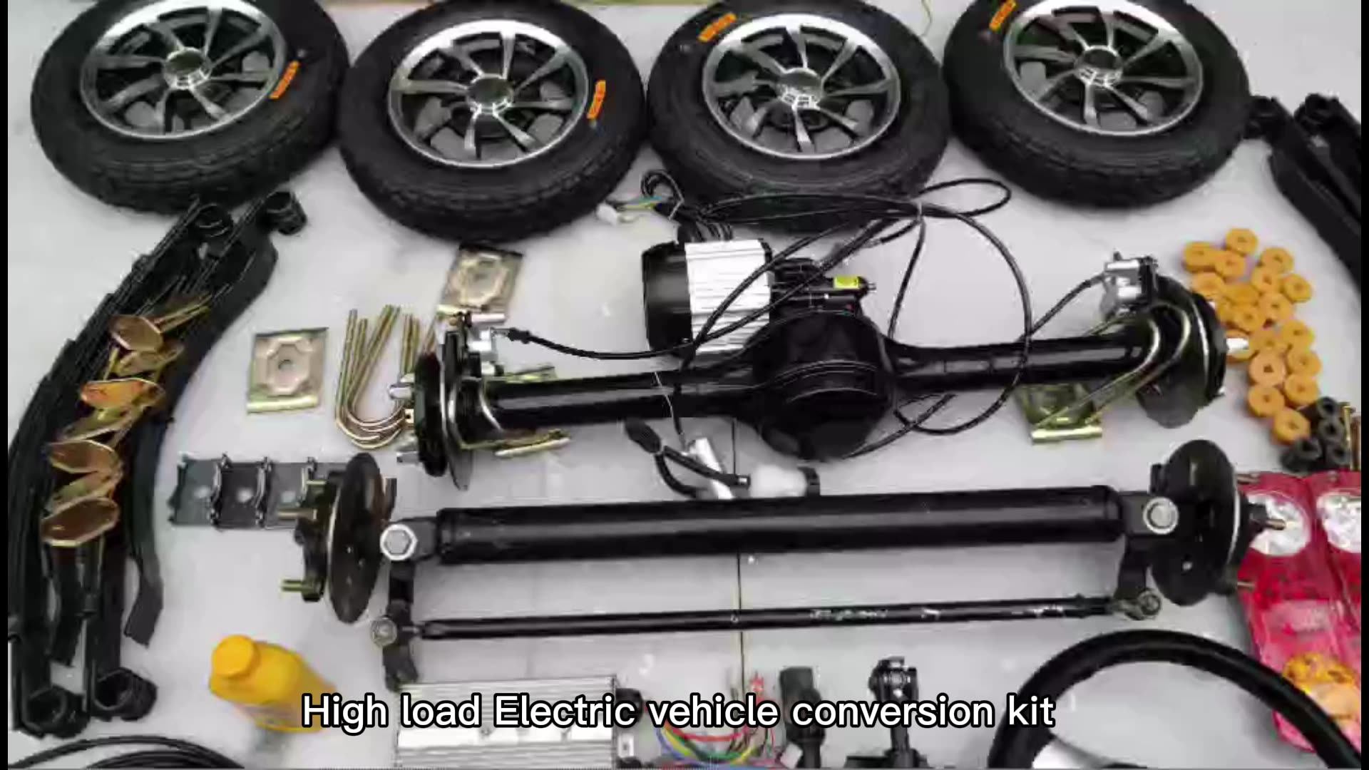 High Load 1.5t 2t 60v 72v 3000w Disc Brake Electric Car Conversion Kit ...